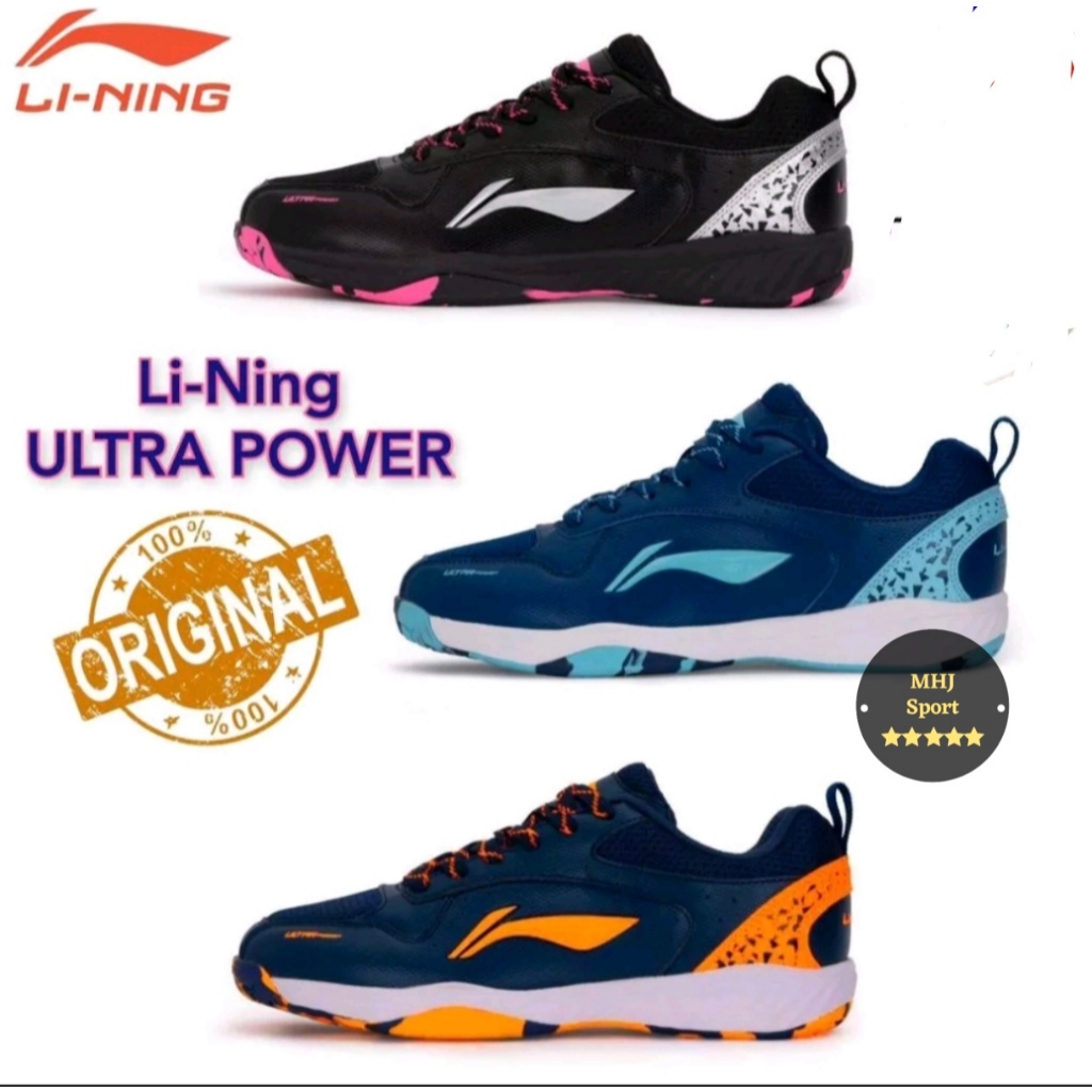 Jual Sepatu LINING Li-Ning Badminton Shoes Ultra Power | Shopee Indonesia