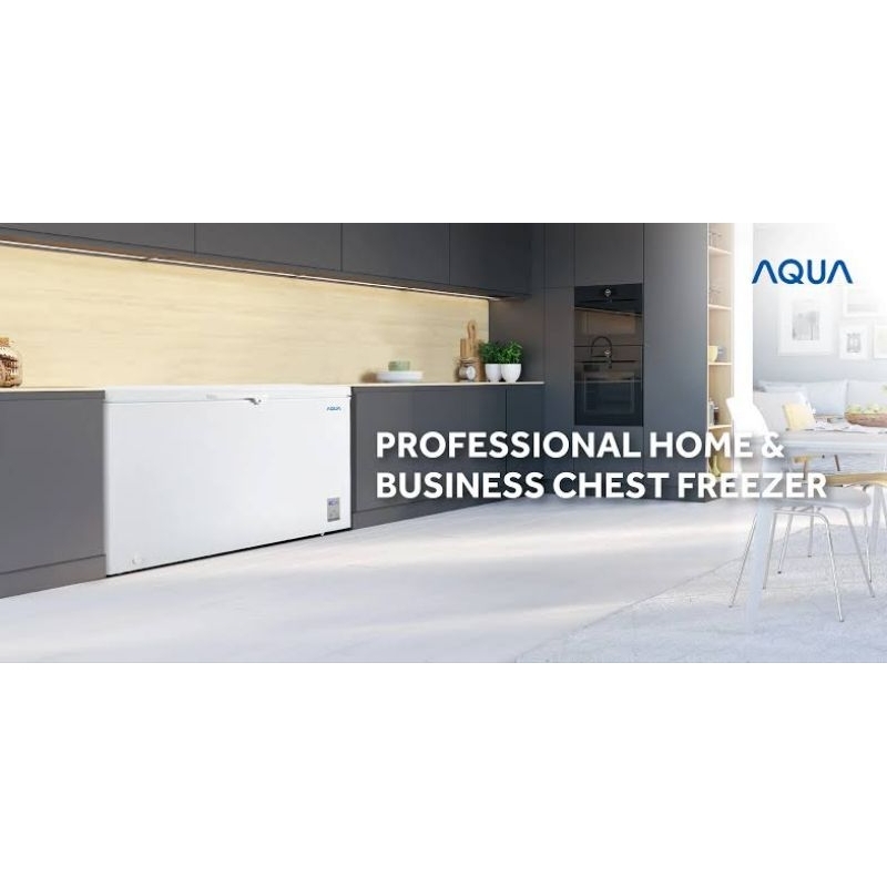 Jual Chest Freezer AQUA 500 Liter AQF-510FA Freezer Box AQUA AQF 510 FA ...