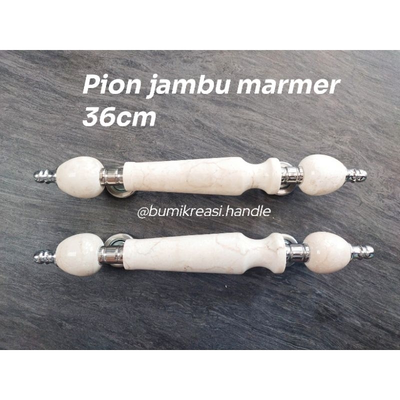 Jual handle tarikan pintu batu marmer original gagang pintu kupu tarung ...