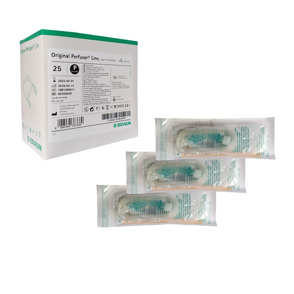 Jual Perfusor Tubing White 150cm / Original Perfusor Line 150cm ...