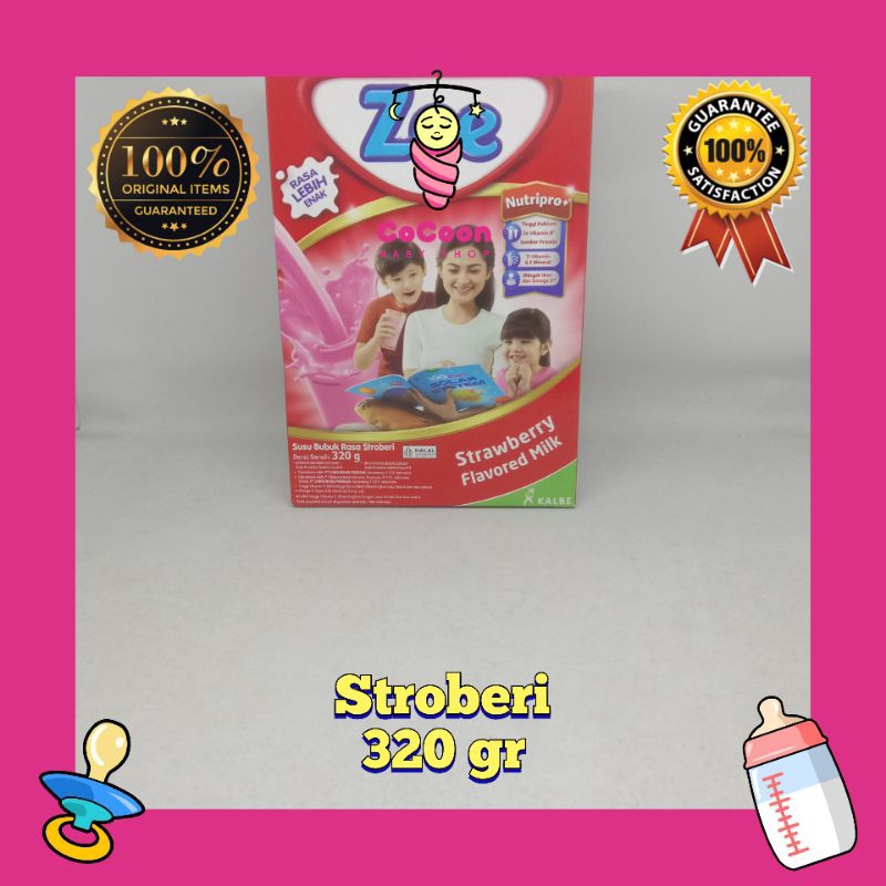 Jual Susu Formula Anak Ze Zee Stroberi Strawberry 320 gr 320g | Shopee ...