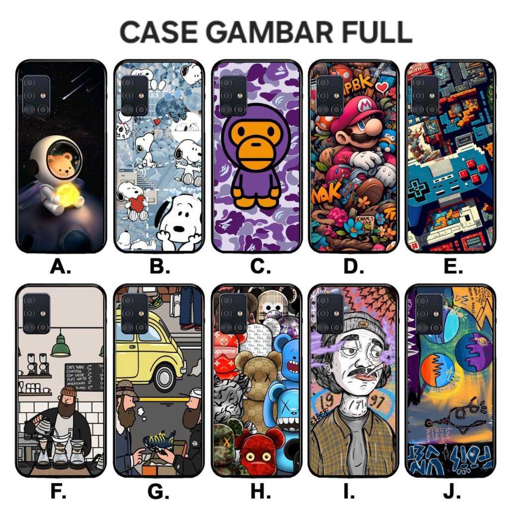 Jual Case Gambar Full Motif Lucu FM-10 Samsung A01 A01 Core A02 A02S A03S | Shopee Indonesia