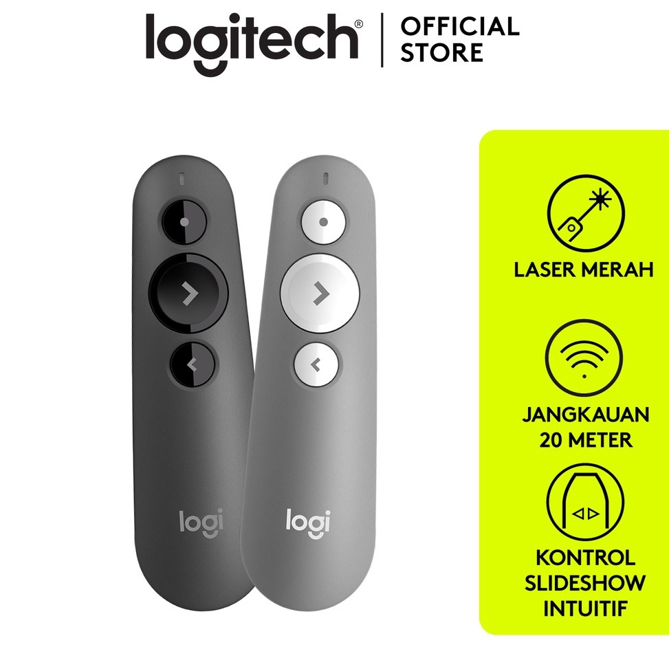 Jual Harga Spesial Logitech R5s Remote Pointer Presenter Wireless ...