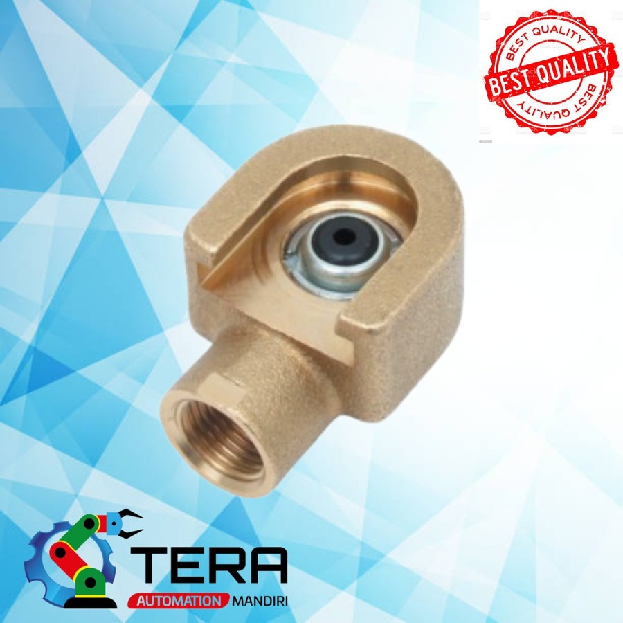 Jual BUTTON HEAD GREASE COUPLER GREASE NOZZLE BRASS (1/8INCH BSP ...