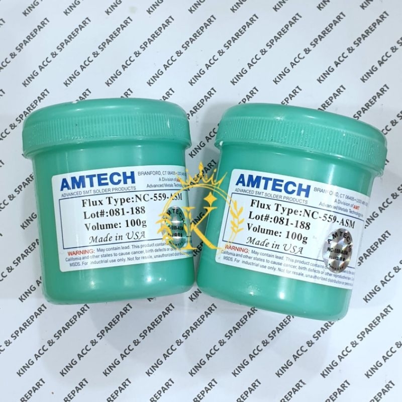 Jual AMTECH FLUX NC-559 - ASM 100GRAM | Shopee Indonesia