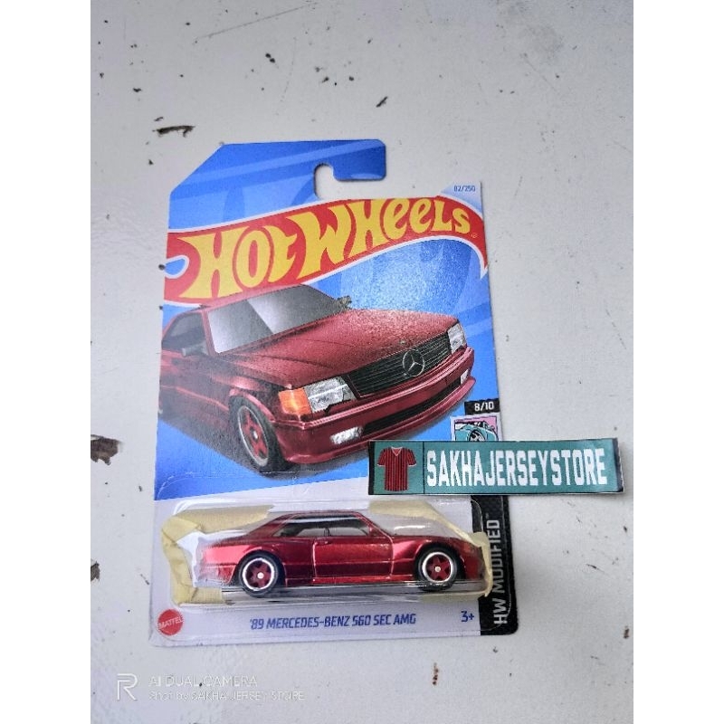 Jual hotwheels 89 mercedes benz 560 sec amg super treasure hunt STH THS ...