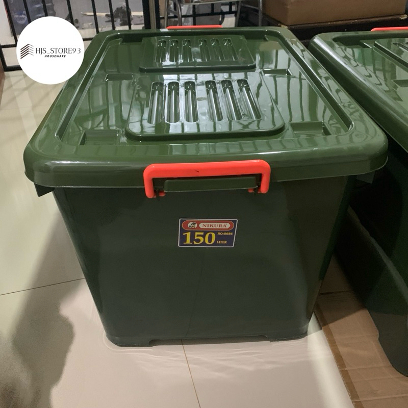 Jual CONTAINER BOX 150L NIKURA 8686 / KONTAINER BOX SERBAGUNA / STORAGE ...