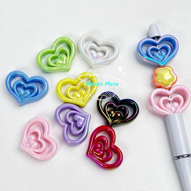 Jual Manik Mote UV Love mickey Luxury (1 pcs) | Shopee Indonesia