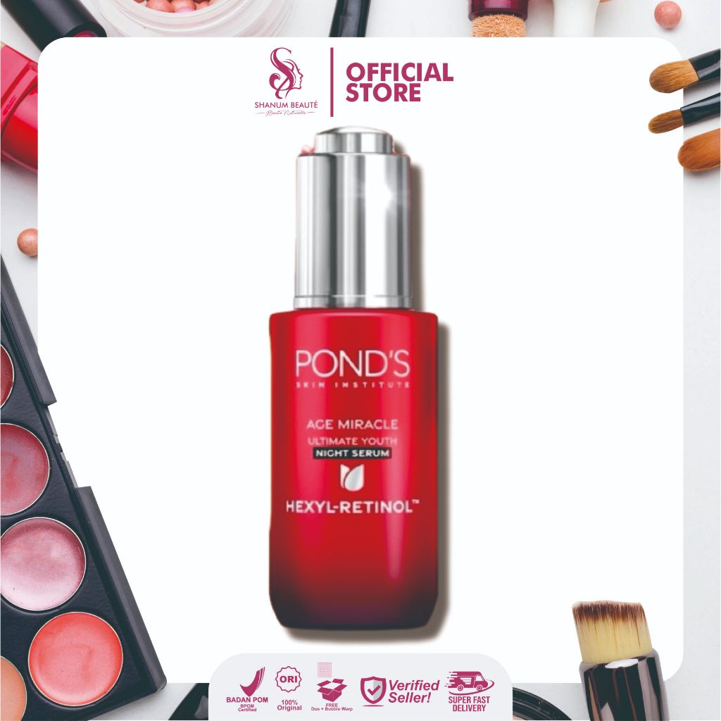 Jual Ponds Age Miracle Ultimate Youth Retinol & Niacinamide Anti Aging ...