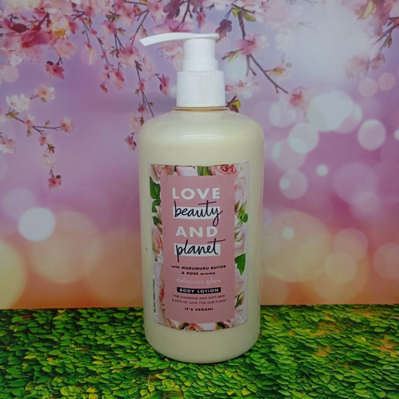 Jual LOVE & BEAUTY PLANET BODY LOTION "REPACK" 500ML | Shopee Indonesia