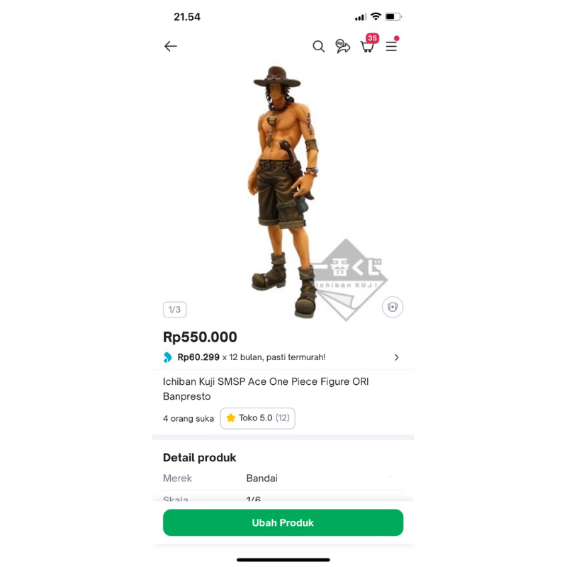 Jual SMSP Ace pesanan YM | Shopee Indonesia