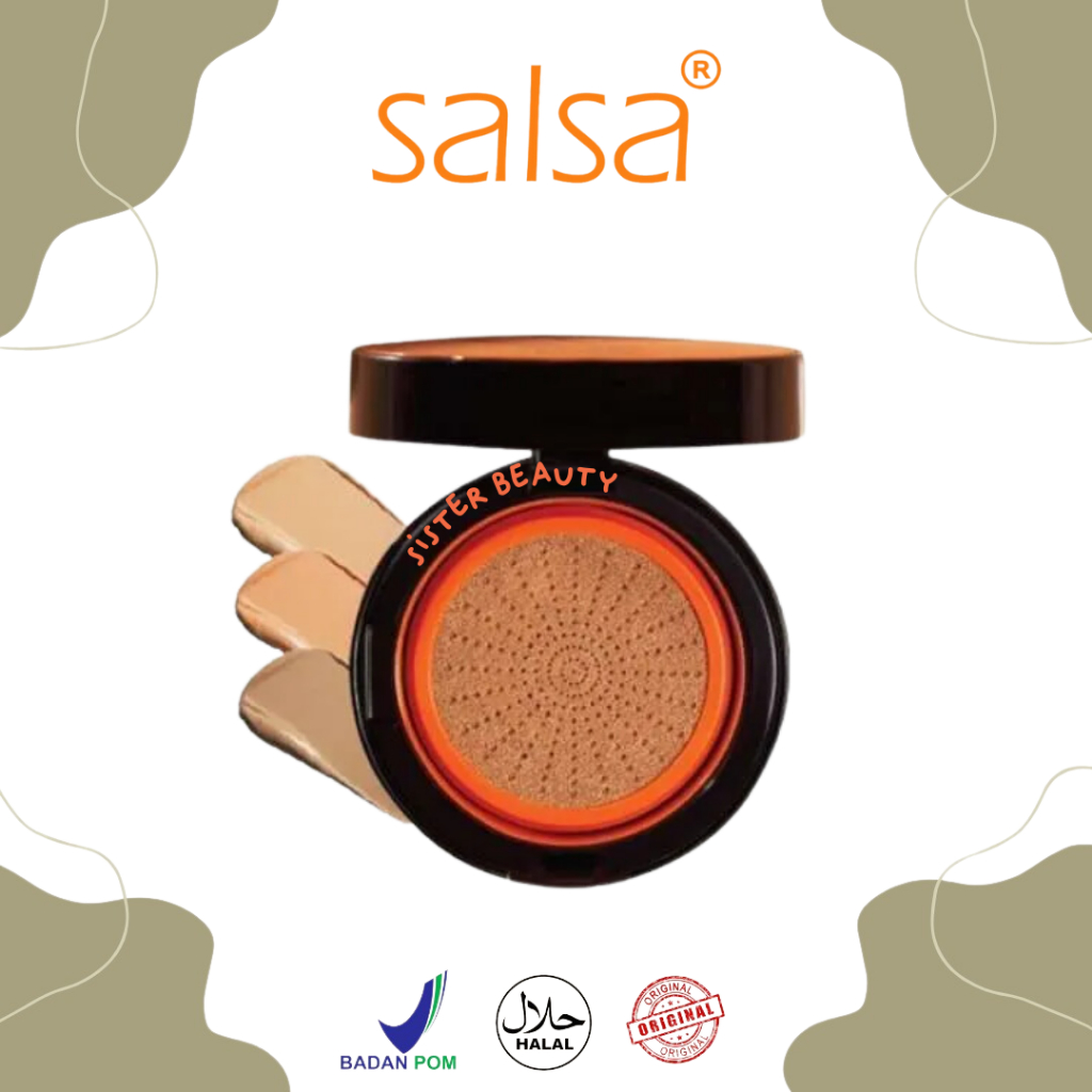 Jual SisterBeauty - Salsa Cover Me BB Cushion - Semi Matte with Red ...
