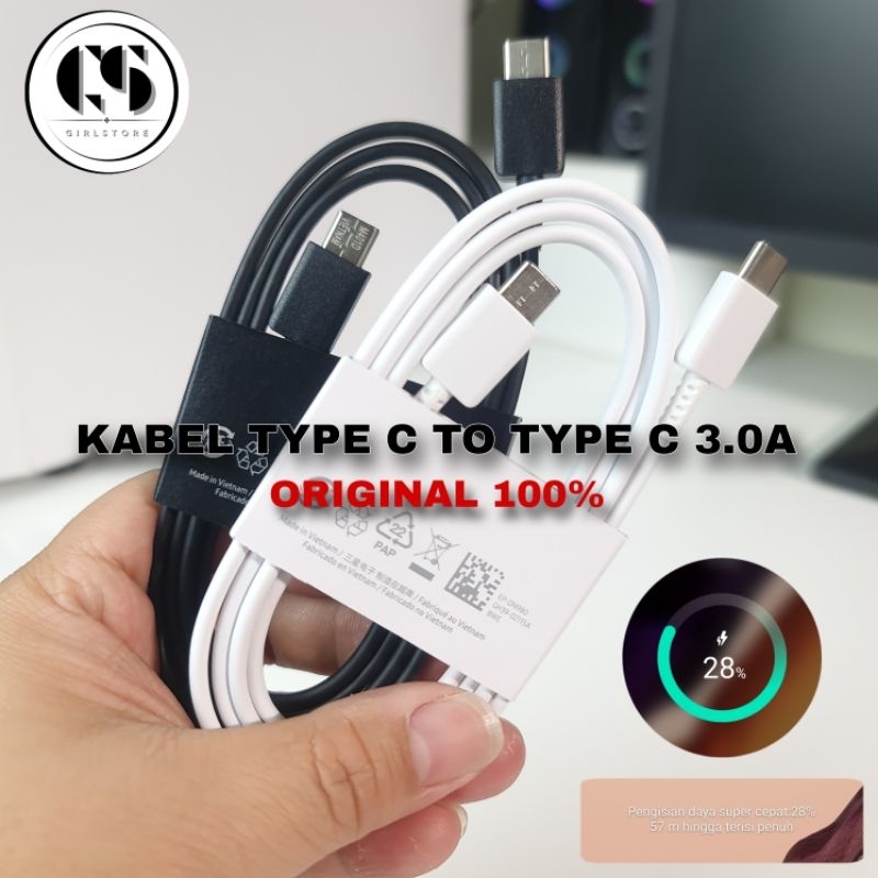 Jual Kabel Data Samsung Type C Original 100 % | Kabel Samsung Usb C ...