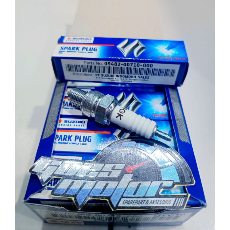 Jual Busi NGK 4 tak matic / bebek DRAT pendek skywave/spin/hayate/axelo/shogun/skydrive/smash ...