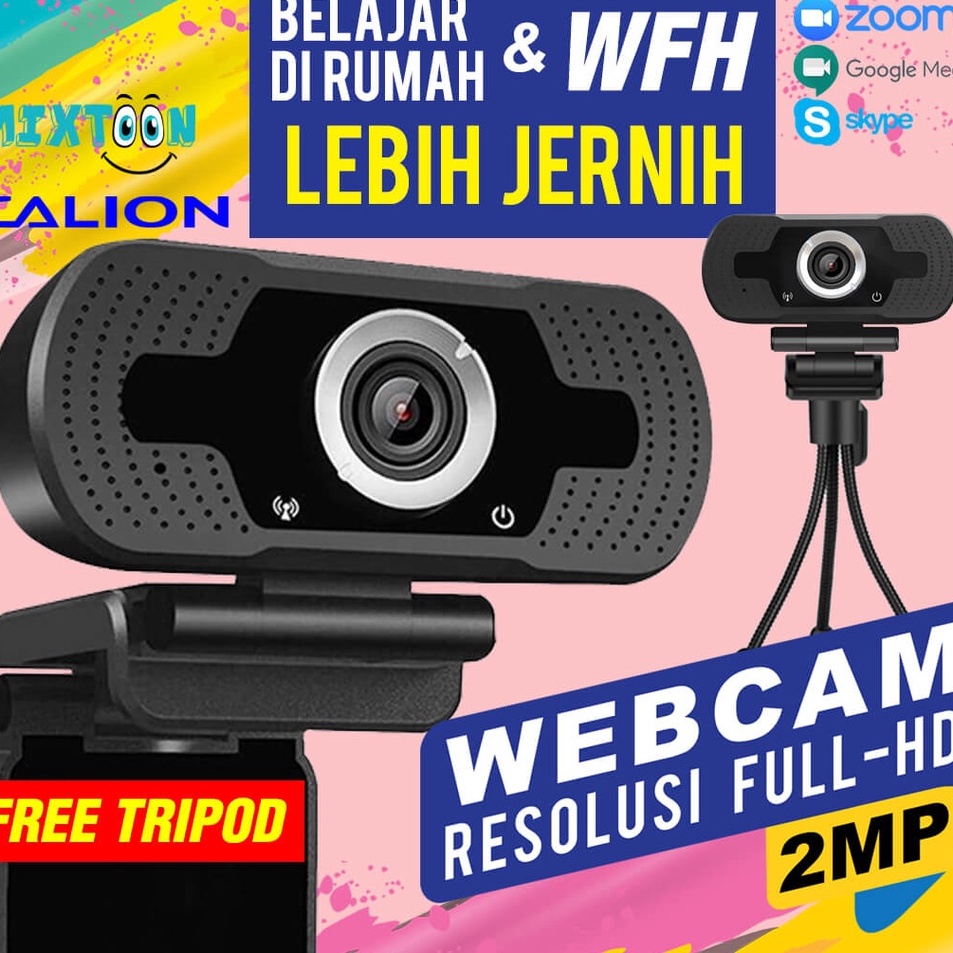 Jual Webcam 18P USB Web Cam Tri PC Laptop Komputer Camera Facecam ...