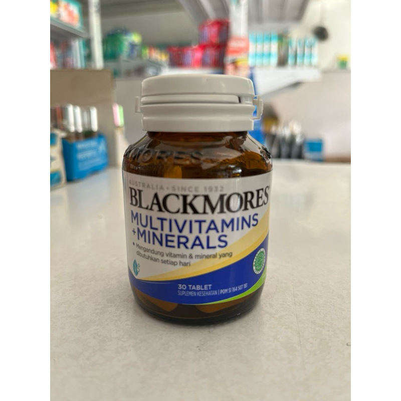 Jual BLACKMORES MULTIVITAMIN + MINERAL 30 TABLET | Shopee Indonesia