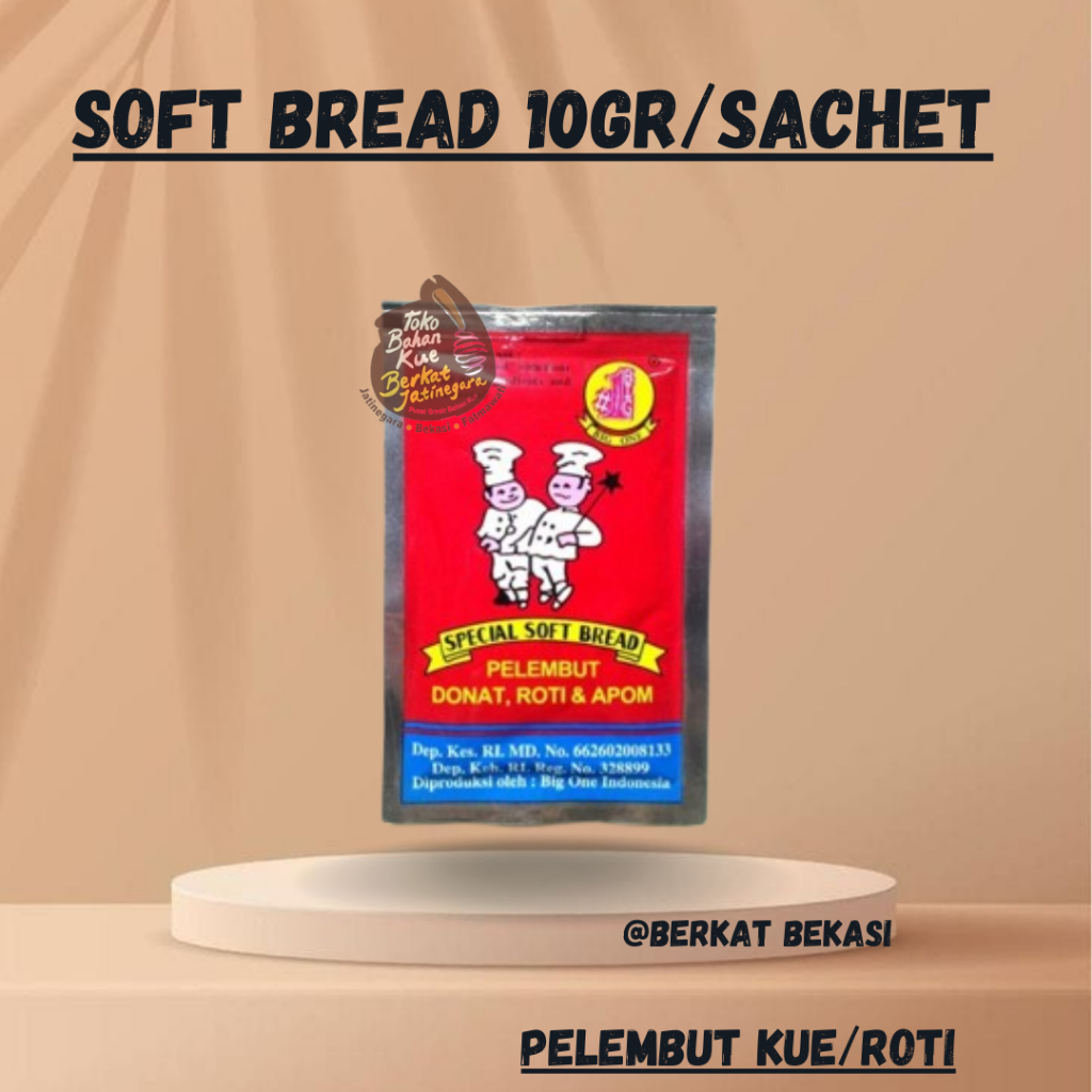 Jual SOFT BREAD / BAHAN PENGEMBANG ROTI / RAGI / SACHET | Shopee Indonesia
