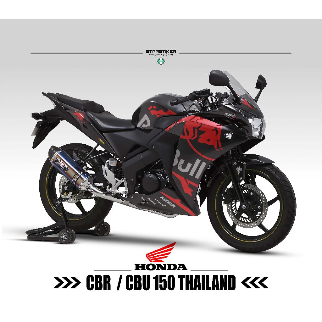 Jual Striping Honda Cbr 150 CBU THAILAND Motif 1 / 2011 / 2012 / 2013 ...