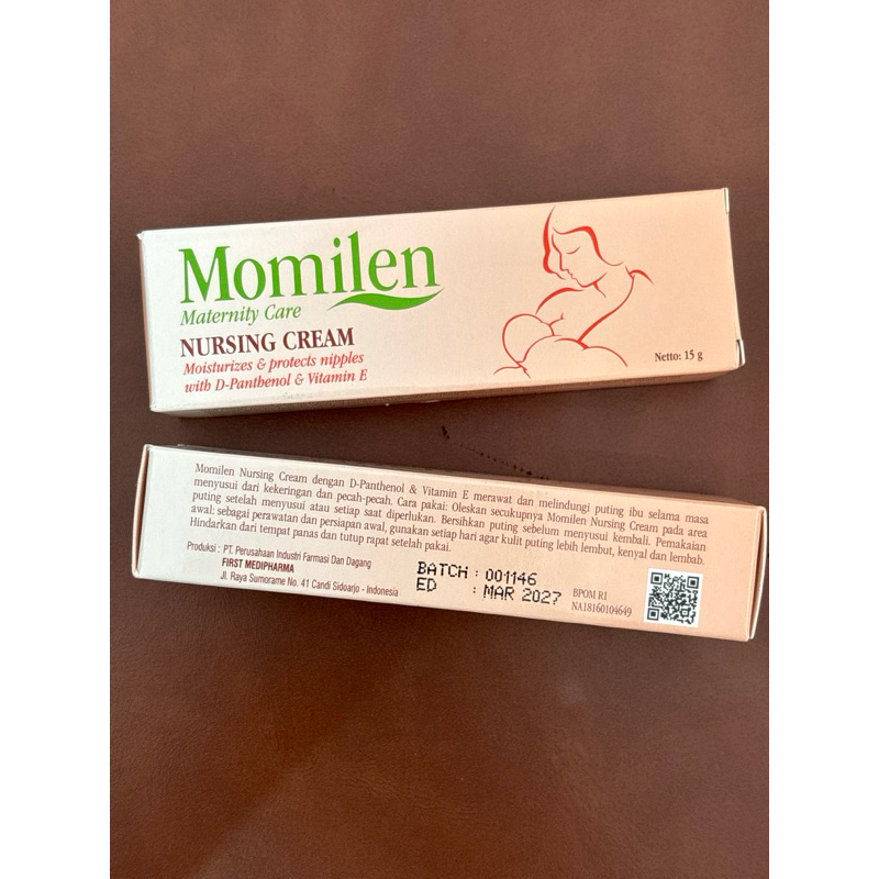 Jual Momilen Nursing Cream puting asi 15g | Shopee Indonesia