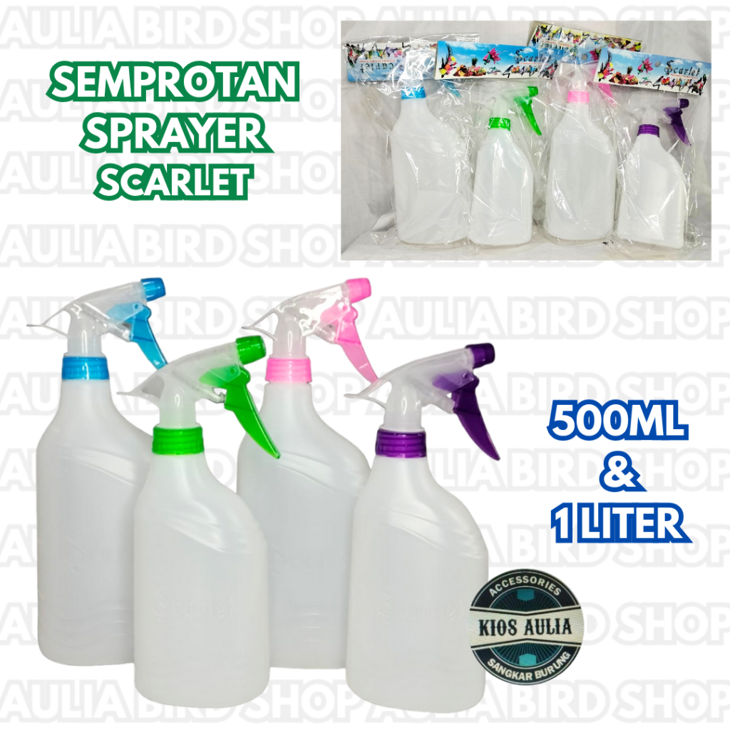 Jual SEMPROTAN SCARLET 500 ML & 1 LITER SEMPROTAN SPRAYER AIR JETSPRAY ...
