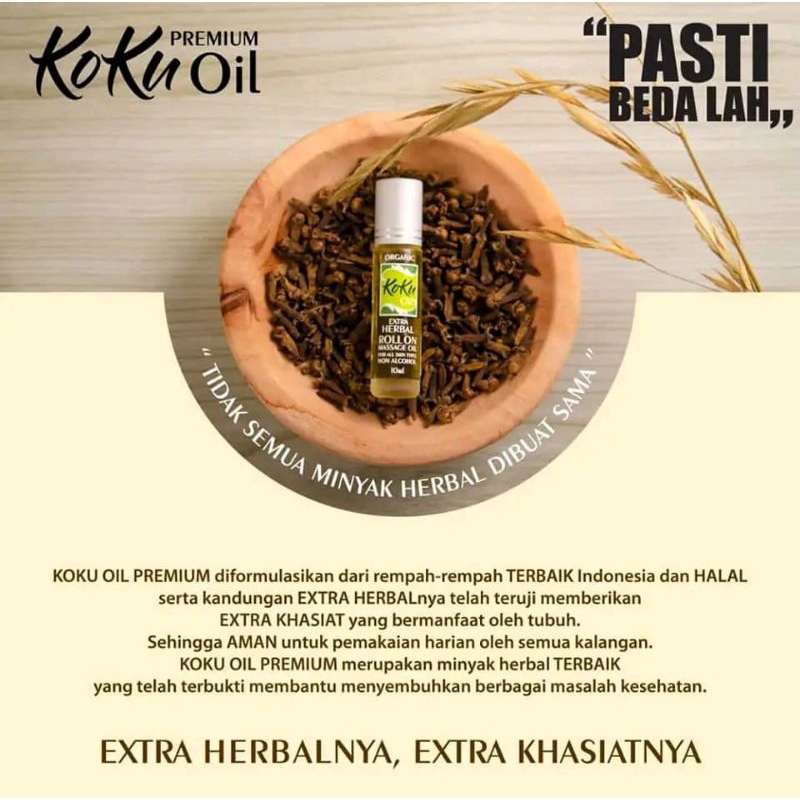 Jual KOKU OIL 10 ml | Shopee Indonesia