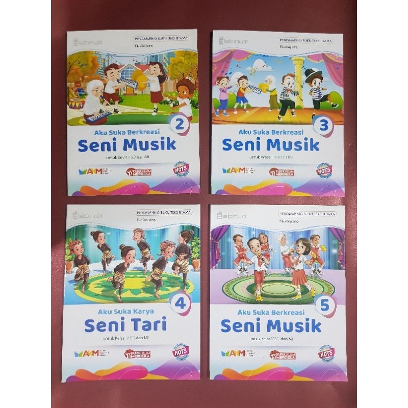 Jual Platinum Seni Musik Kurikulum Merdeka Akm Hots.Kelas 1.2.3.4.5.6 SD/Mi Tiga Serangkai ...