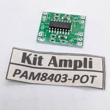 Jual Micro PAM8403 5V Audio Amplifier pam 8403 Stereo 2 Channel 3W ...