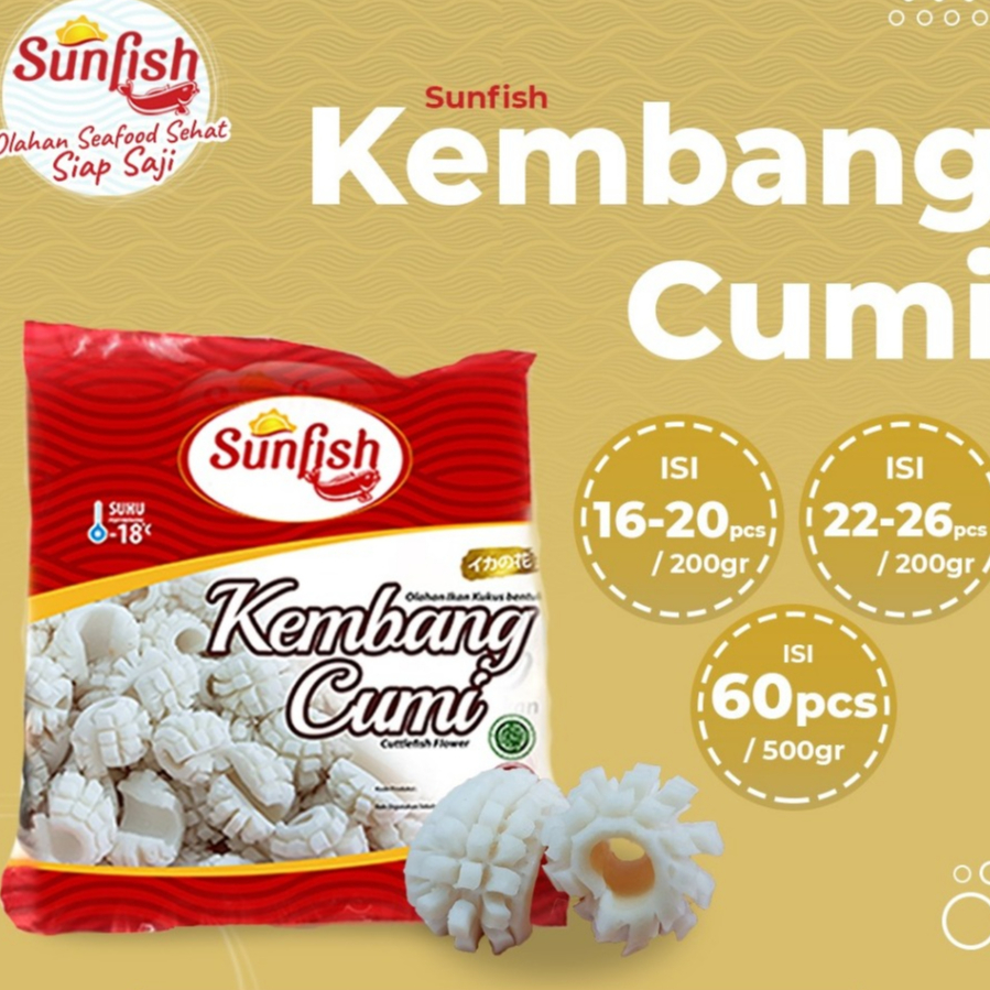 Jual Sunfish Kembang Cumi 200 gram | Shopee Indonesia