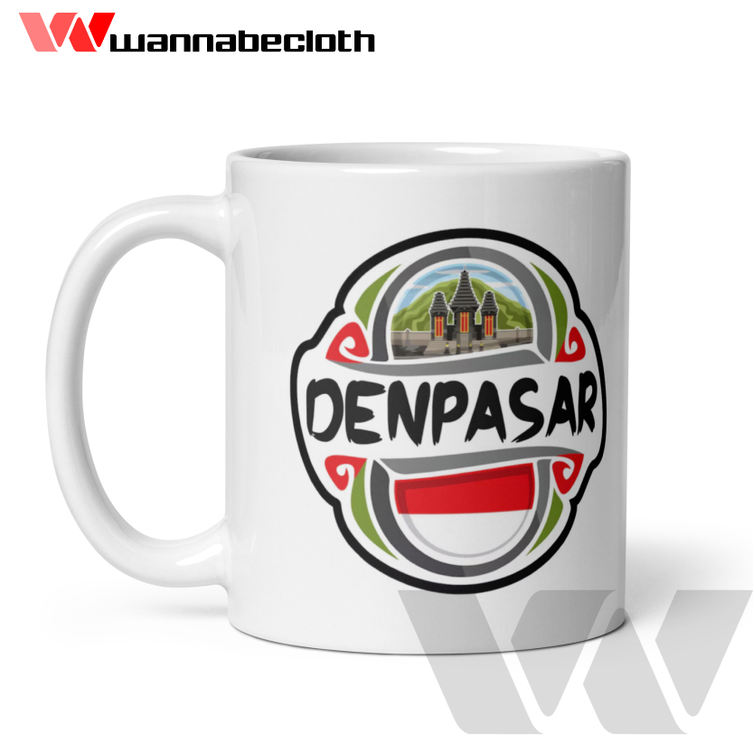 Jual Mug Denpasar Bali Gelas Denpasar Bali Mug Gelas Souvenir Negara ...