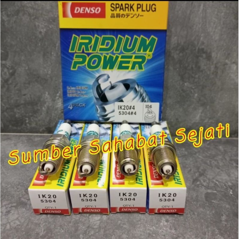 Jual busi iridium power outlander sport galant ik20 original 4pcs ...