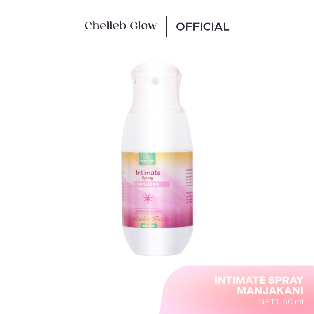 Jual Chelleb Glow Intimate Spray Manjakani 50ML | Shopee Indonesia