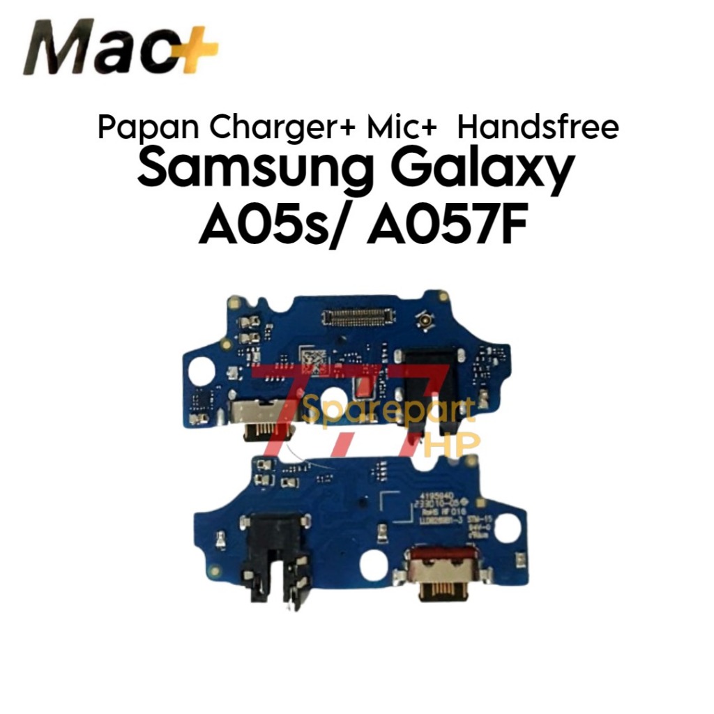 Jual Papan Konektor PCB Charger Mic + Handsfree Samsung Galaxy A05s / A057F / SM-A057F / SM ...
