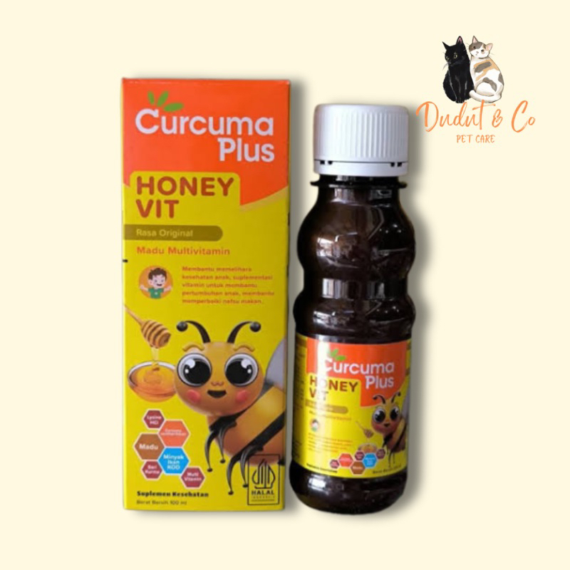Jual Curcuma Plus Honey Vit Original 100 mL - Madu Multivitamin ...