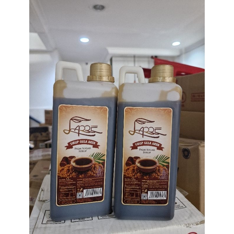 Jual Gulare LARRE Gula Aren Cair / Brown Sugar / Palm Sugar Coffee 1 ...