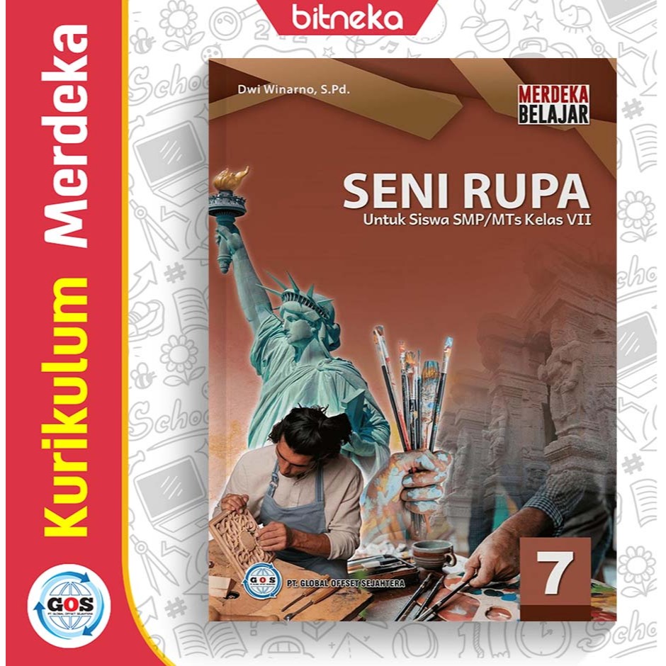 Jual Buku Siswa Seni Rupa SMP/MTS Kelas 7 Kurikulum Merdeka - GOS | Shopee Indonesia