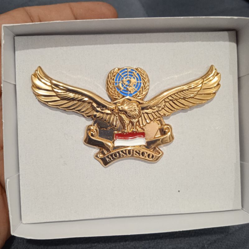Jual brevet wing Garuda monusco rdb unifil | Shopee Indonesia