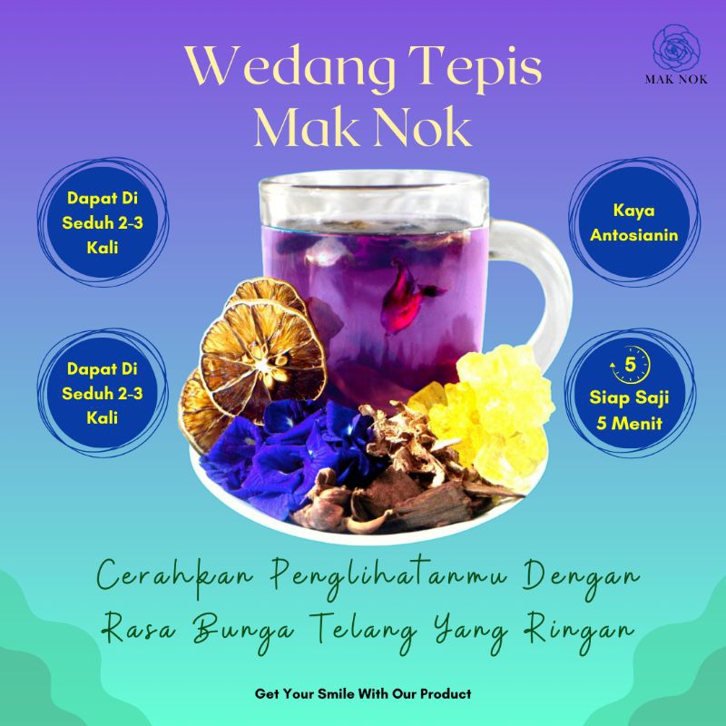 Jual Wedah Tepis Mak Nok 1 PACK (isi 10 pcs) | Shopee Indonesia