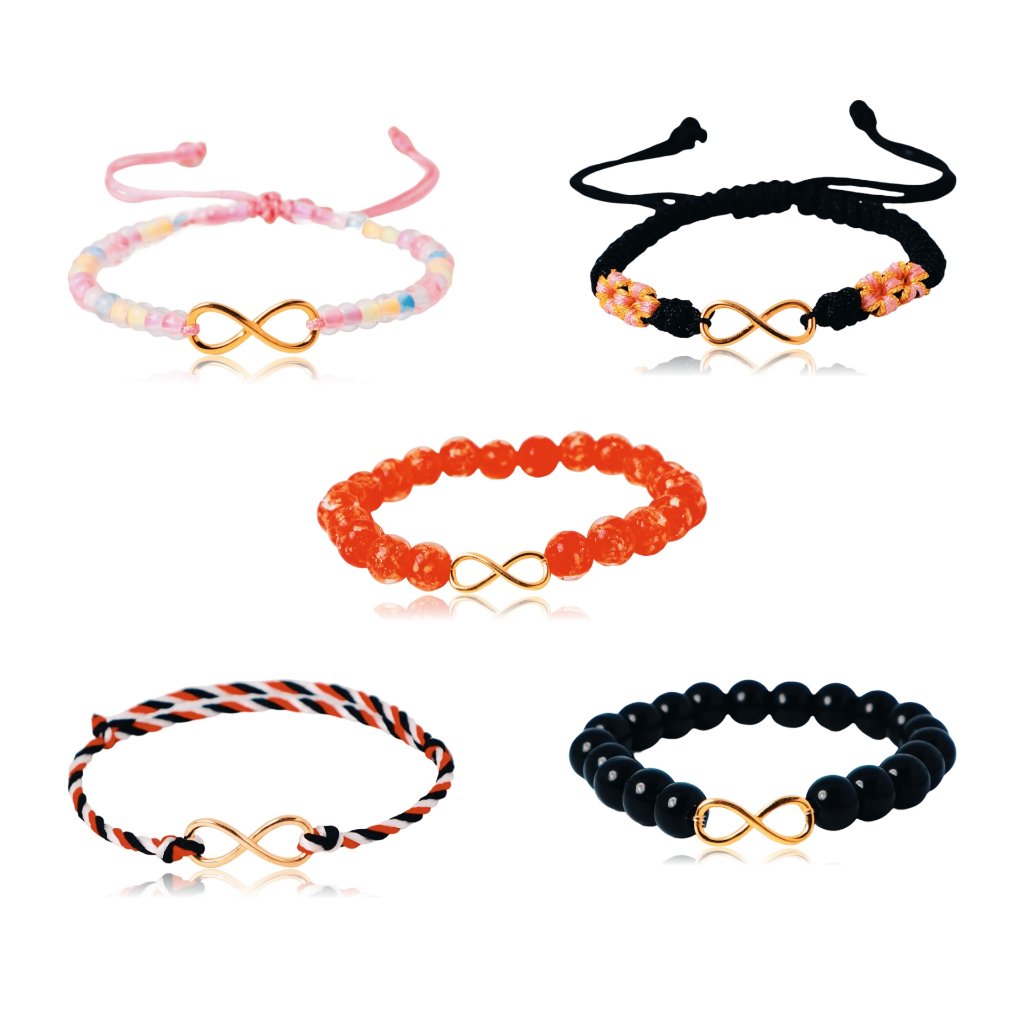 Jual Gelang Emas Infinity - Gelang Couple Bahagia Gold Bracelet - Toko ...