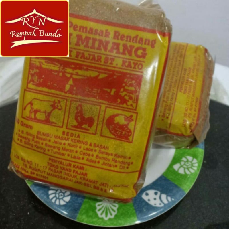 Jual Bumbu Masak Rendang Sari Minang 1 kg | Shopee Indonesia
