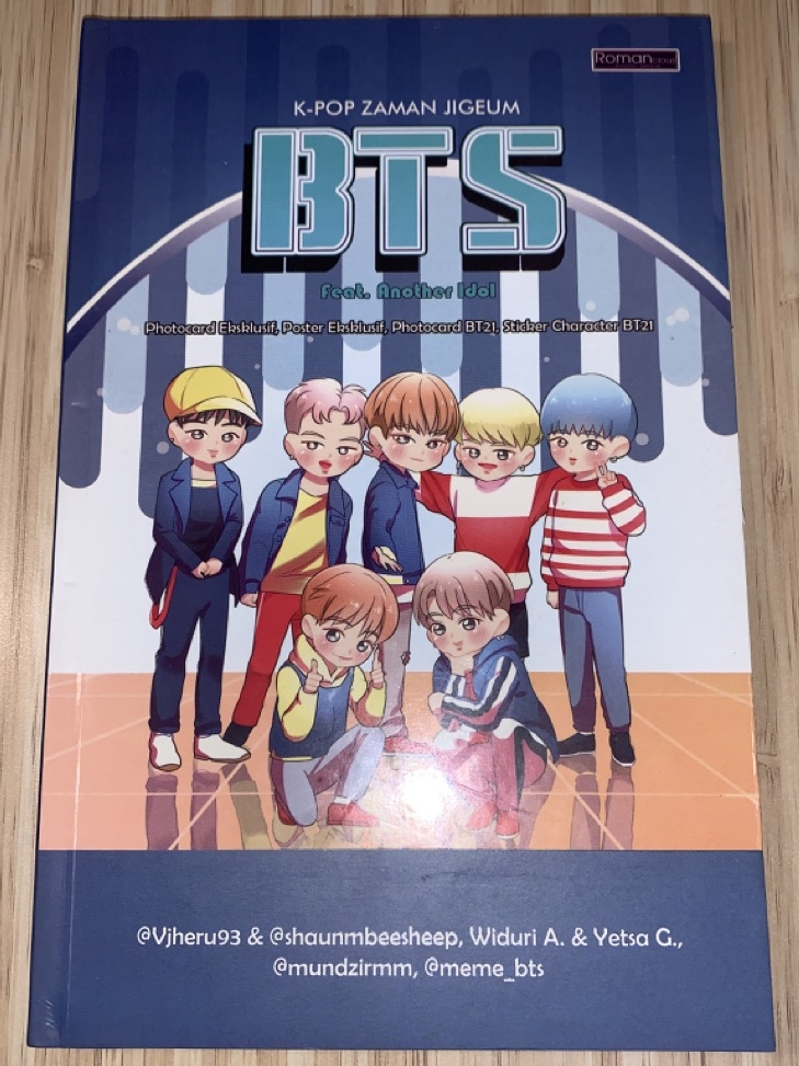 Jual Preloved Biography Book | K-Pop Zaman Jigeum BTS ft. Another Idol | Shopee Indonesia