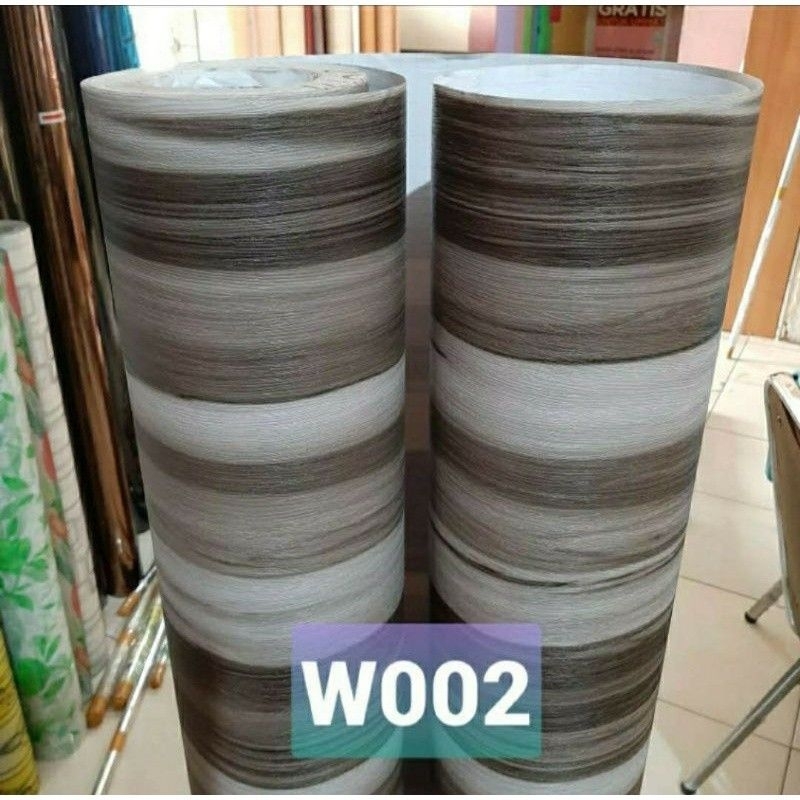 Jual Stiker Kayu / Sticker PVC Interior Film / Wallpaper Pelapis ...