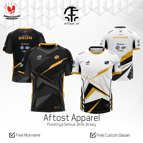 Jual JERSEY BAJU RRQ TERBARU 2021 SEASON 8 FREE NICK NAME FULL PRINTING ...