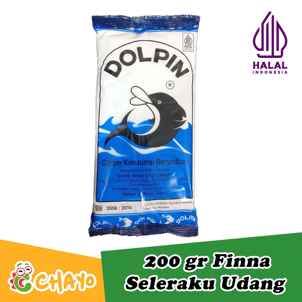 Jual 500 gr Garam Dolphin / Garam Konsumsi Beryodium / Garam Meja ...