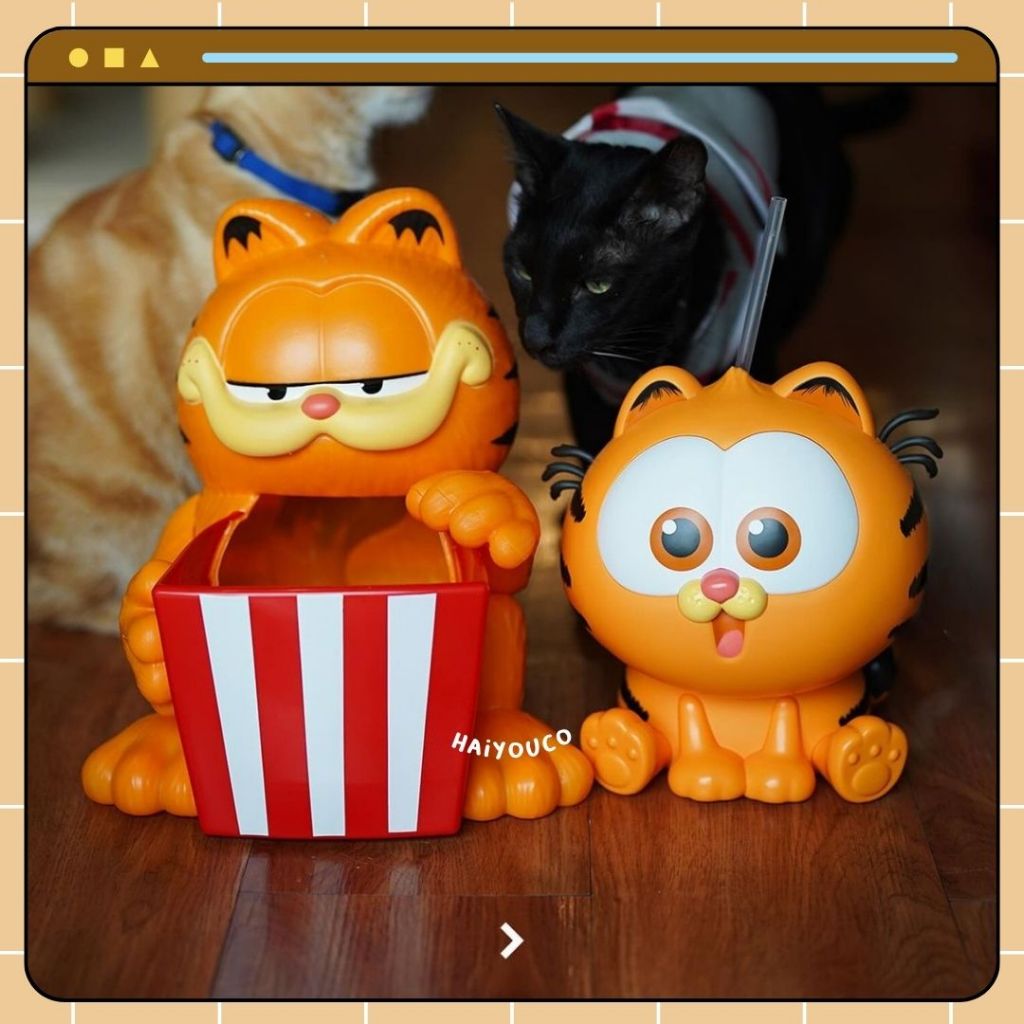 Jual SOLD OUT Tumbler Garfield XXI Cinema / Collectible Popcorn Bucket ...