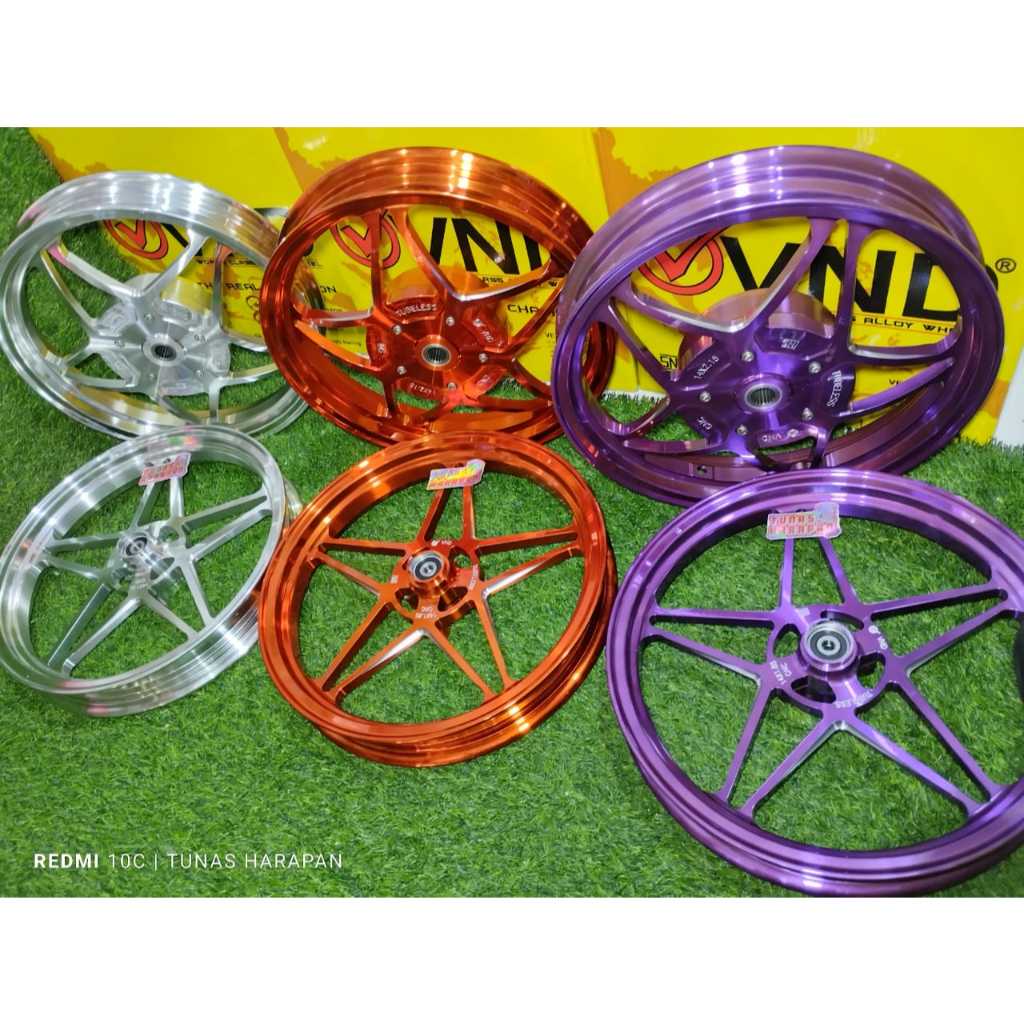 Jual VELG VND RACING V SPEED GEN 2 MIO M3 SOUL GT 125 FINO 125 XEON ...