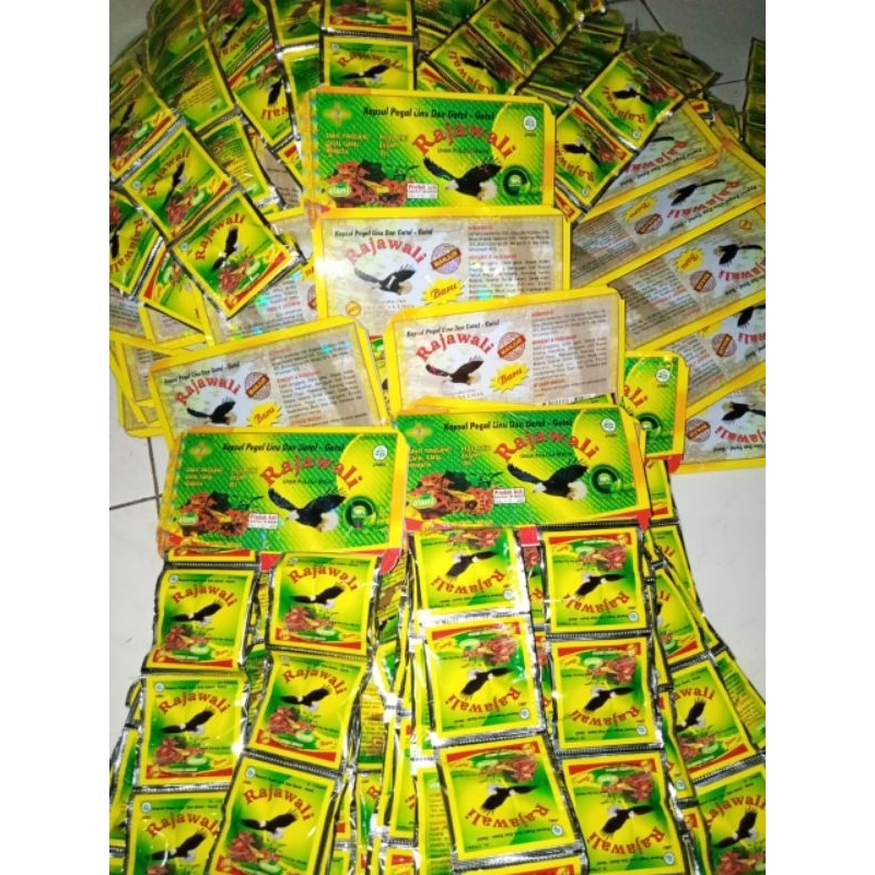 Jual KAPSUL RAJAWALI ORIGINAL 20 SACHET (OBAT ASAM URAT, NYERI SENDI ...