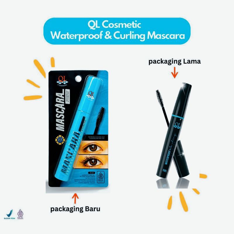 Jual MASCARA QL WATERPROOF ORIGINAL 100% | Shopee Indonesia