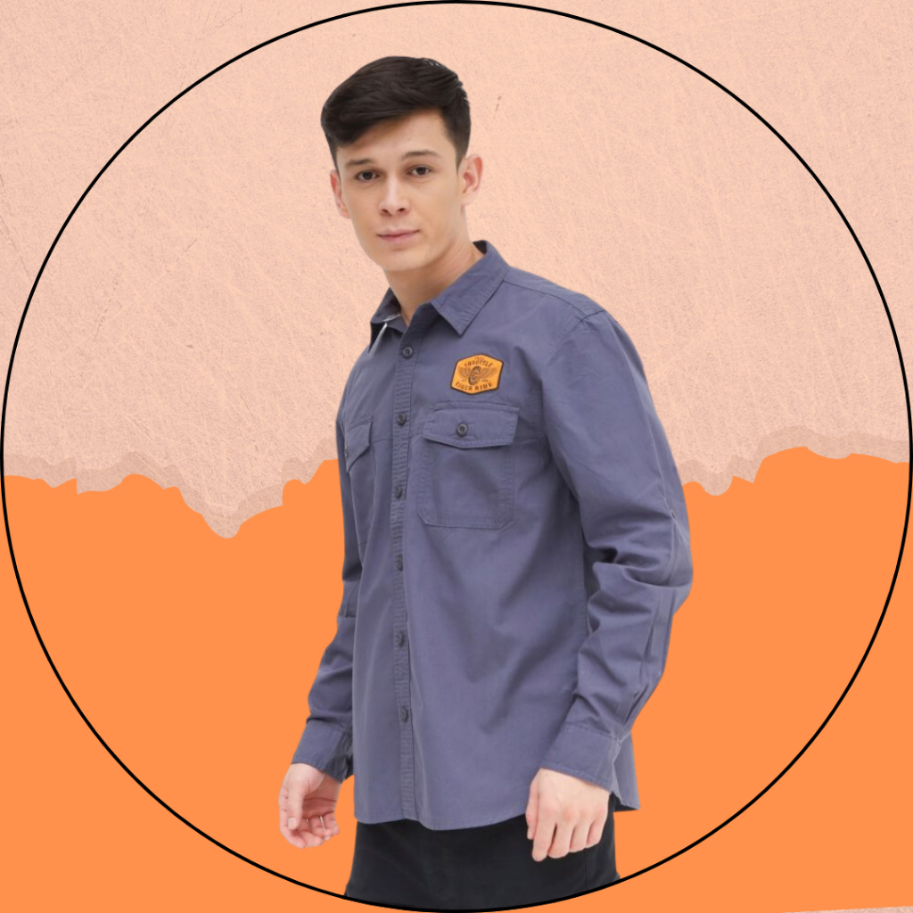 Jual HEMLOCK ROAD F1 8087 TOURING KEMEJA PRIA KEMEJA BERKENDARA KEMEJA ...