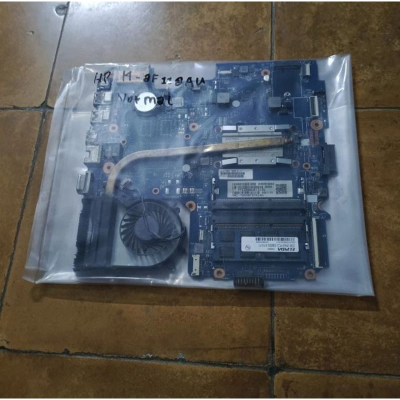 Jual motherboard mainboard mobo normal laptop Hp 14-af118TU | Shopee Indonesia