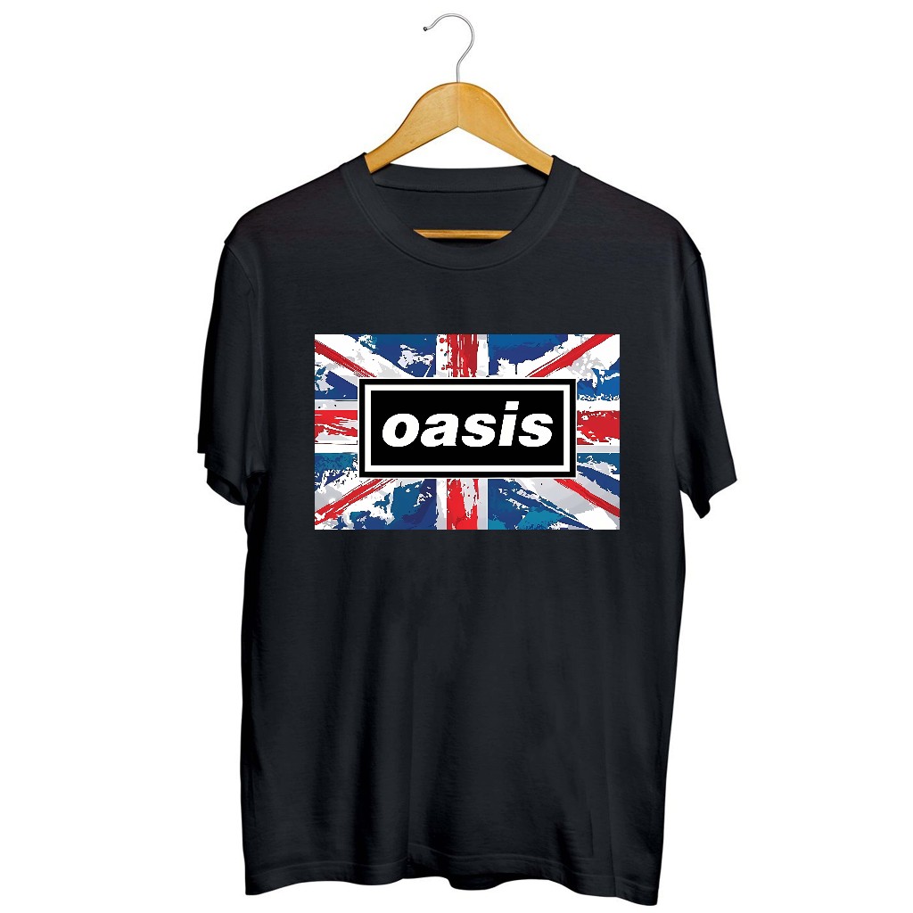 Jual Kaos Band Oasis - Flag | Shopee Indonesia